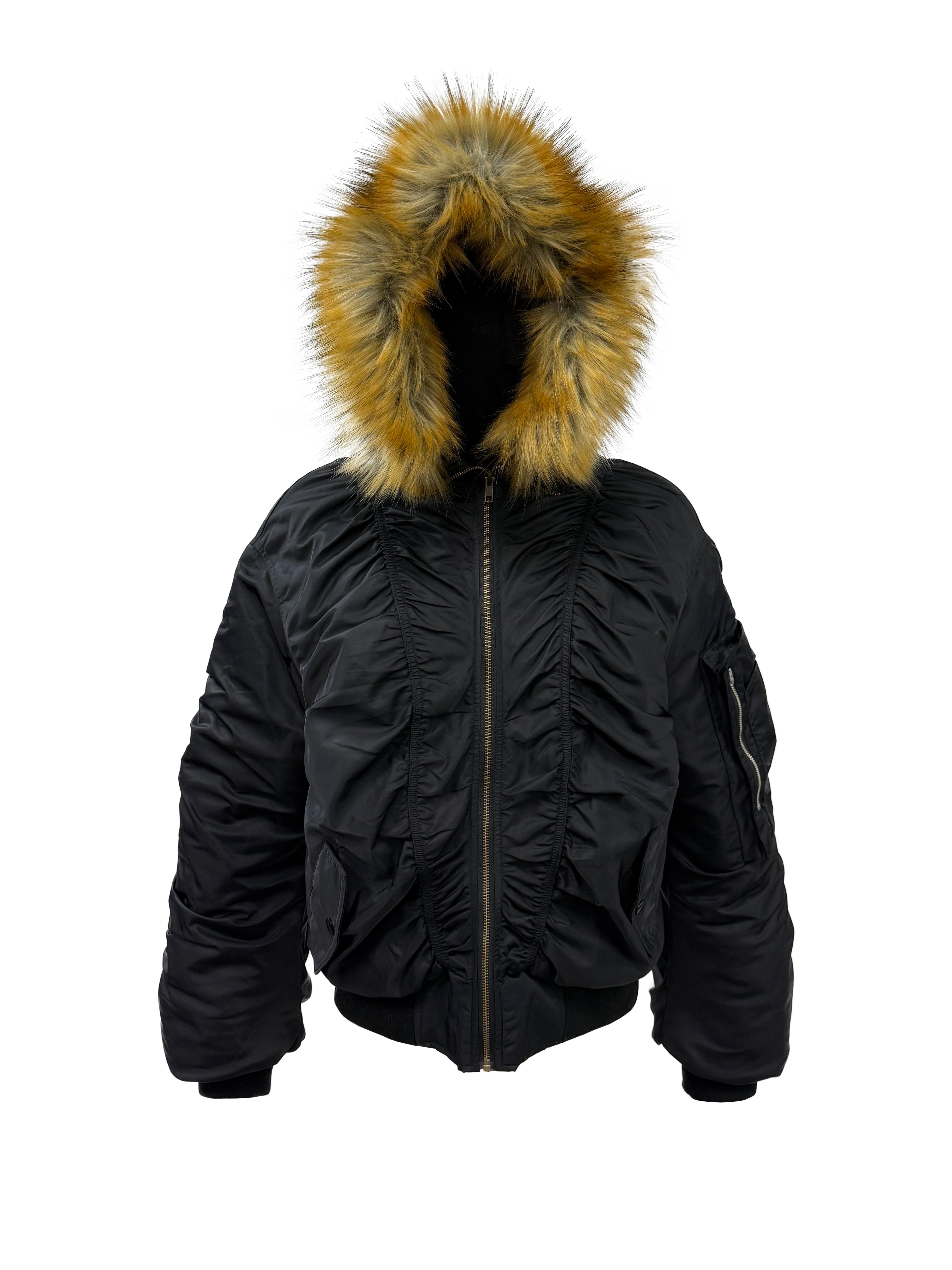 PCCVISION 3MANON Fur-collared Jacket