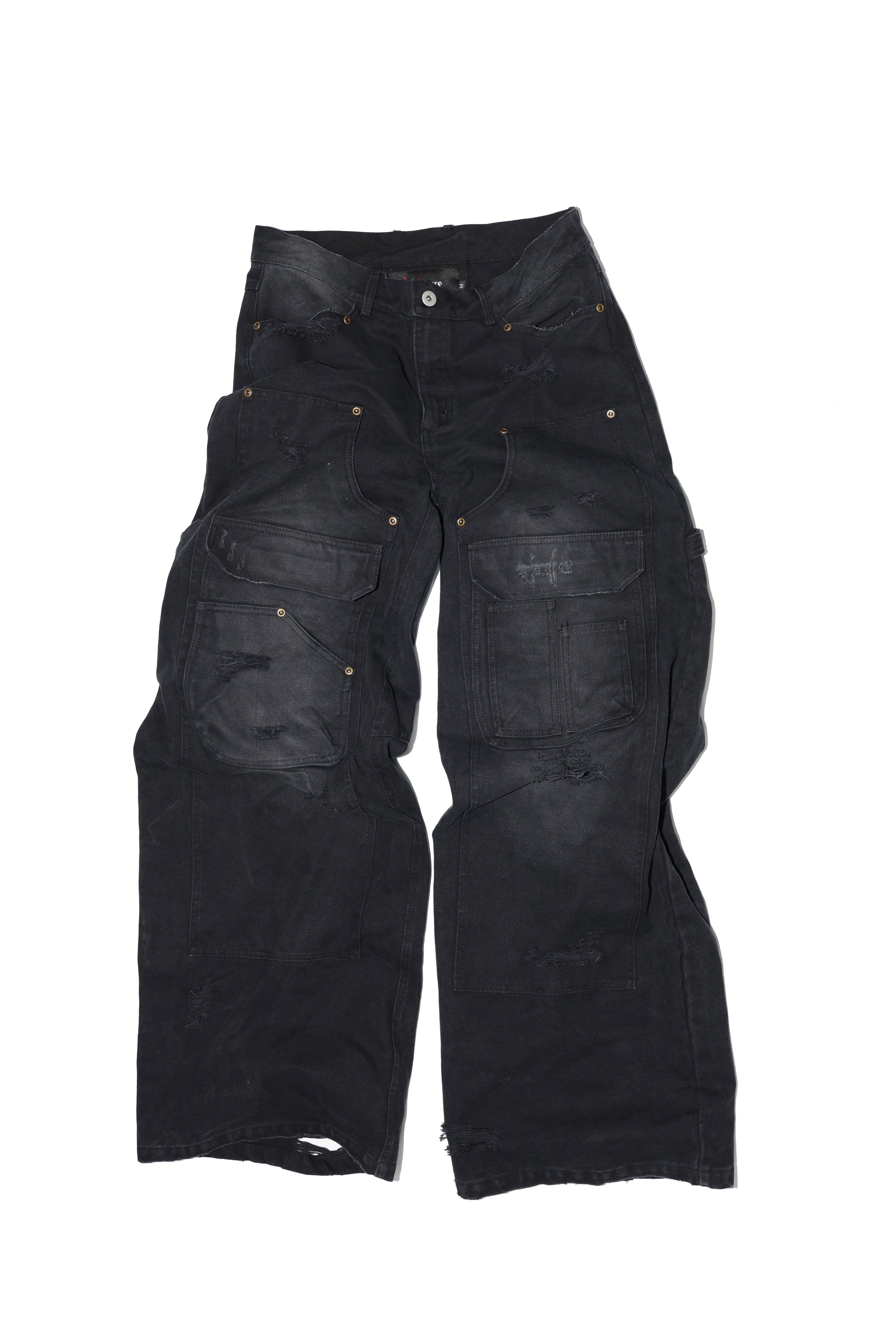 SANSLAWS Black Logging Pants – PCCVISION